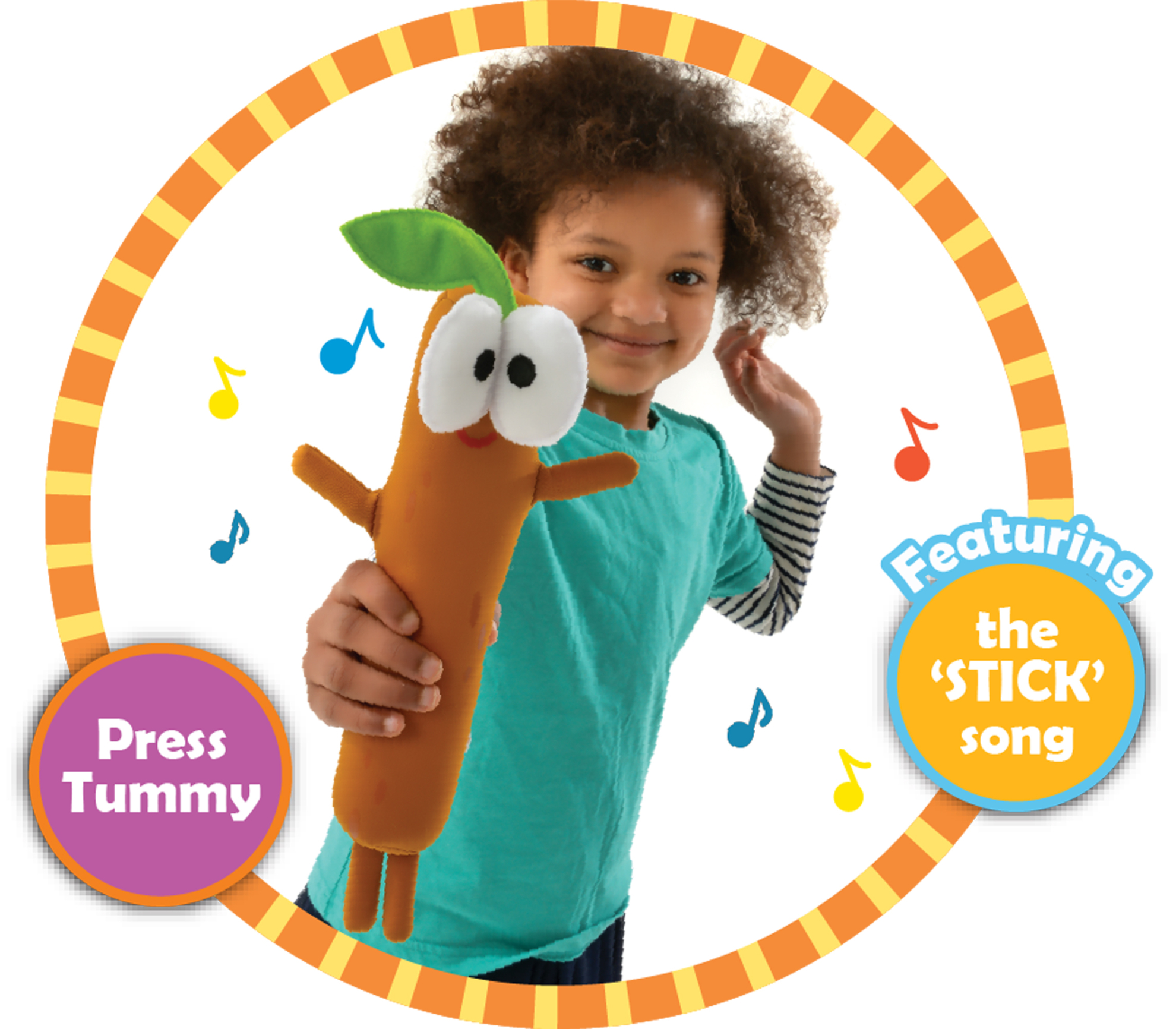 Hey Duggee Singing Sticky Stick – Golden Bear Toys